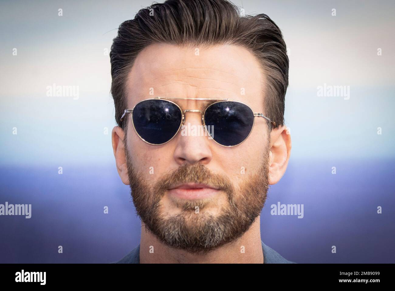 Chris Evans poses for photographers upon arrival for the premiere of ...