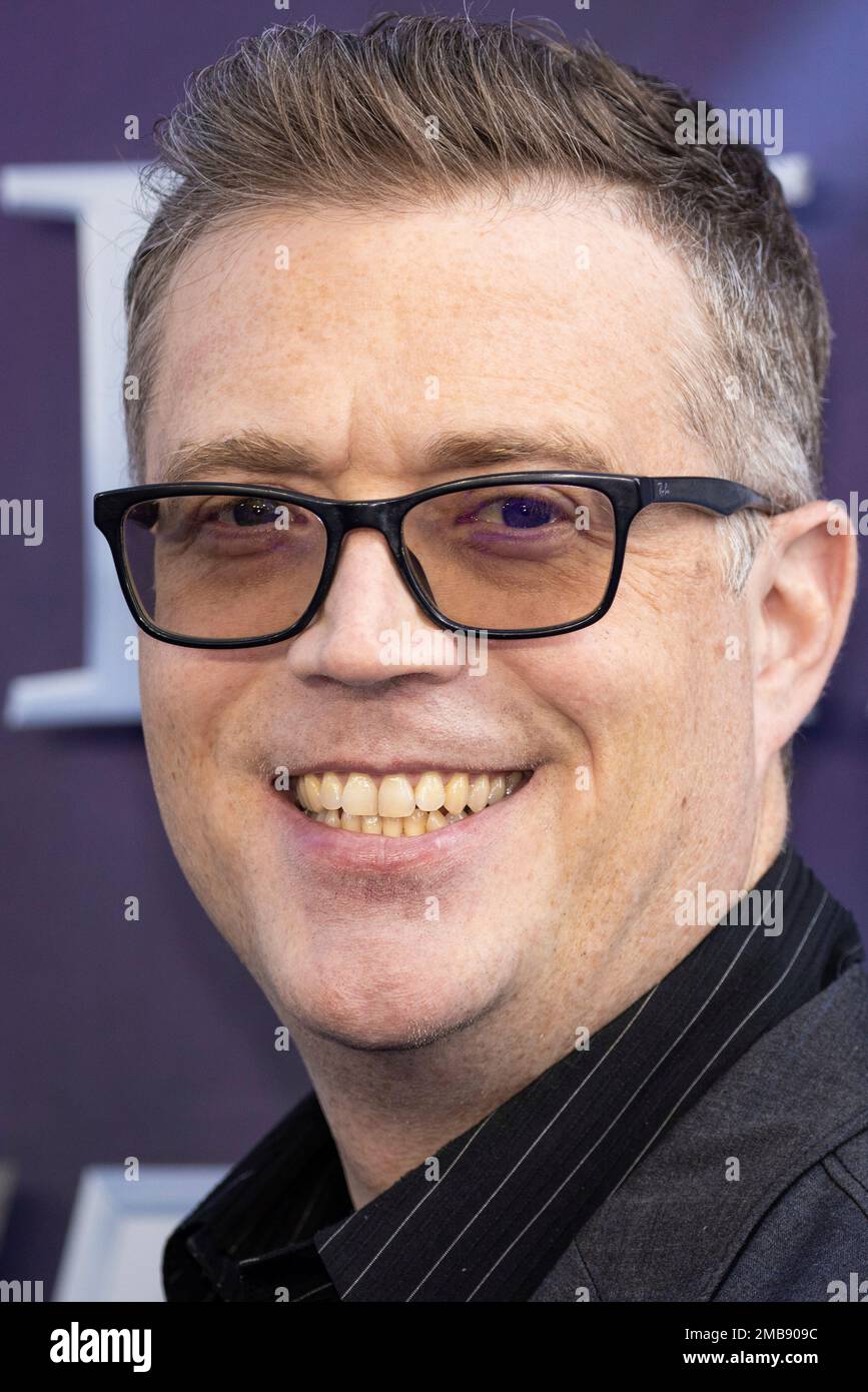 Director Angus MacLane pose for photographers upon arrival for the ...