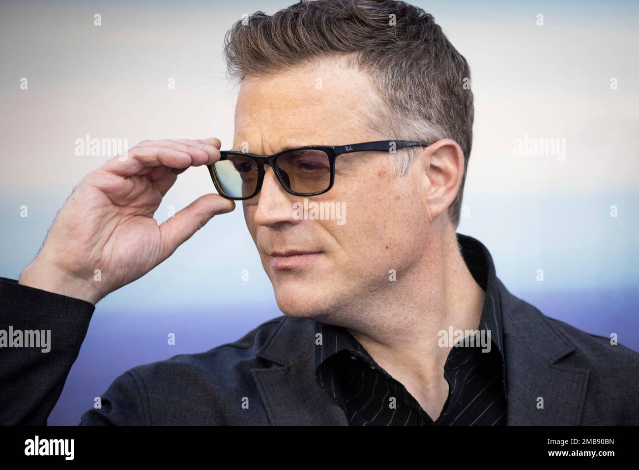 Director Angus MacLane pose for photographers upon arrival for the ...