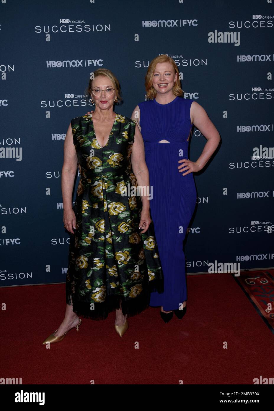 J. Smith Cameron, left, and Sarah Snook attend a special Emmy FYC (For ...
