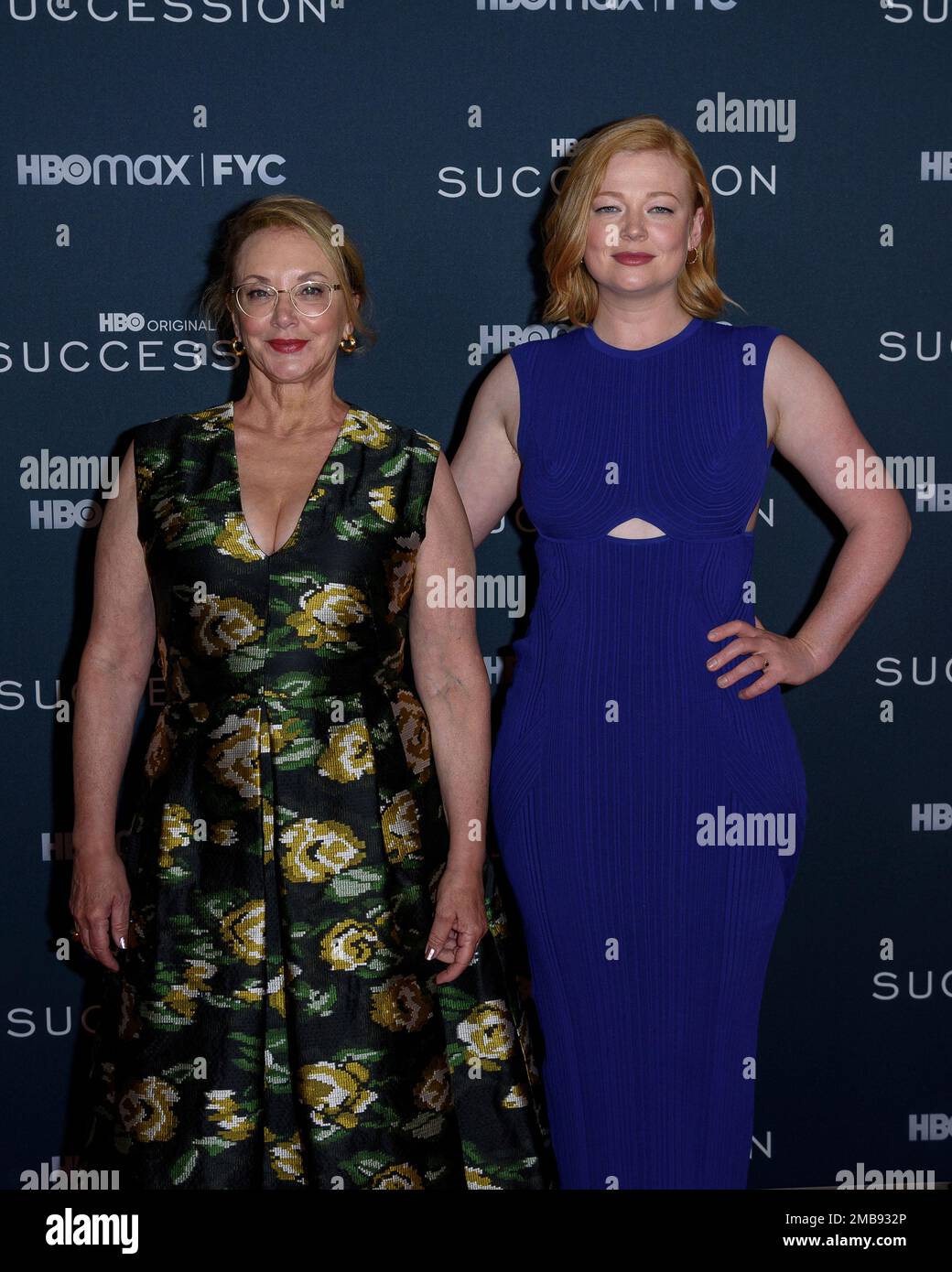 J. Smith Cameron, left, and Sarah Snook attend a special Emmy FYC (For ...