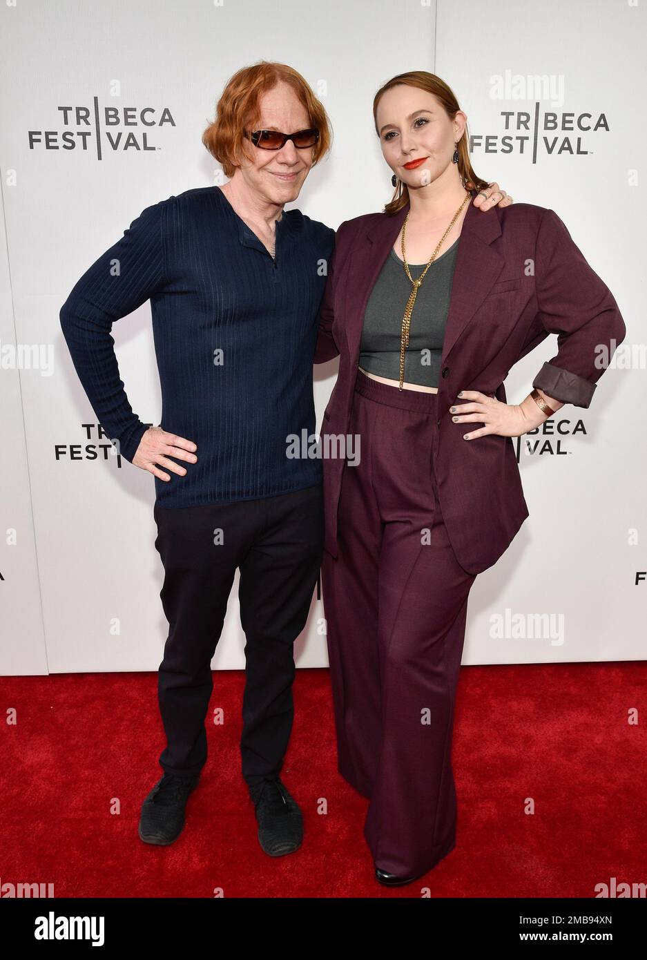 Musician Danny Elfman, left, and daughter, writer-director Mali Elfman ...