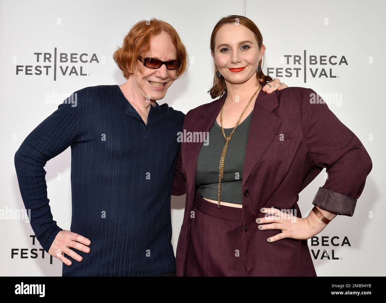 Musician Danny Elfman, left, and daughter, writer-director Mali Elfman ...