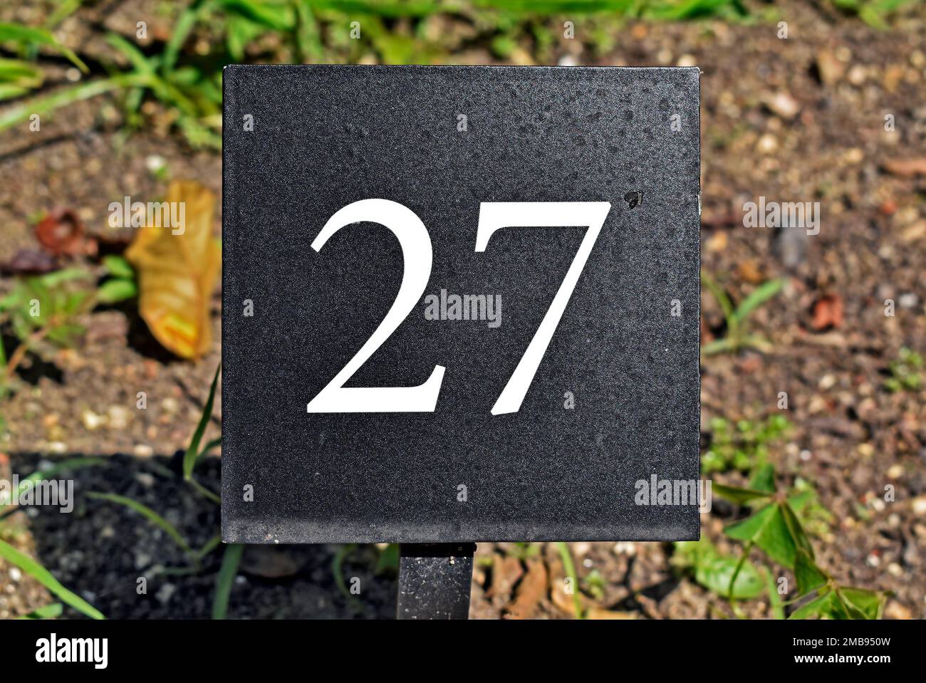 Number 27 hi-res stock photography and images - Alamy