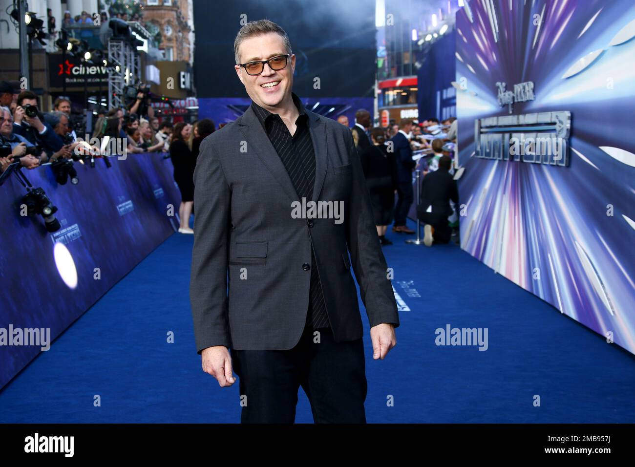Director Angus MacLane poses for photographers upon arrival for the ...