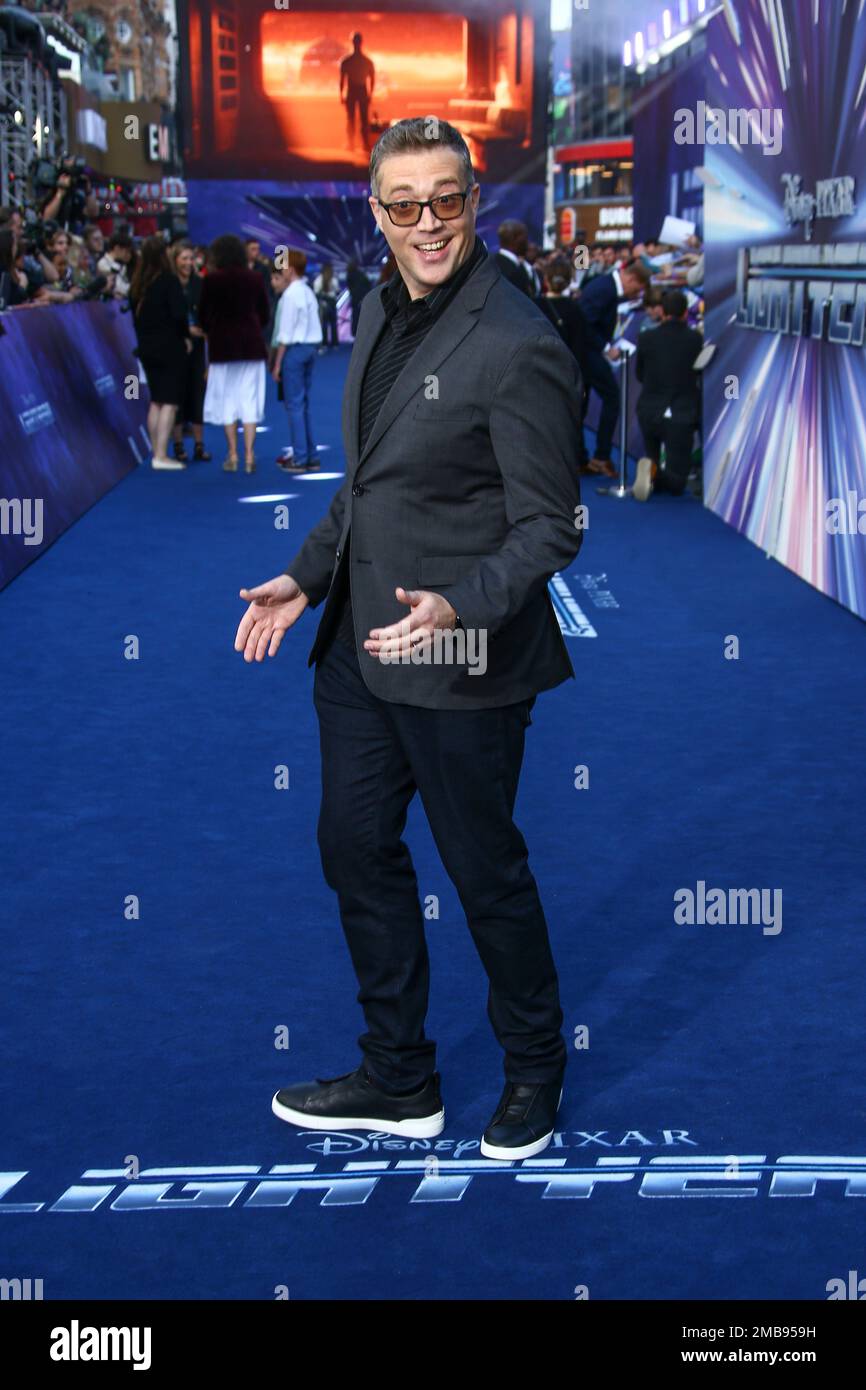 Director Angus MacLane poses for photographers upon arrival for the ...