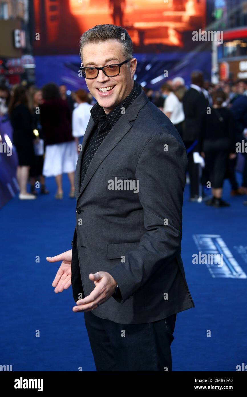 Director Angus MacLane poses for photographers upon arrival for the ...