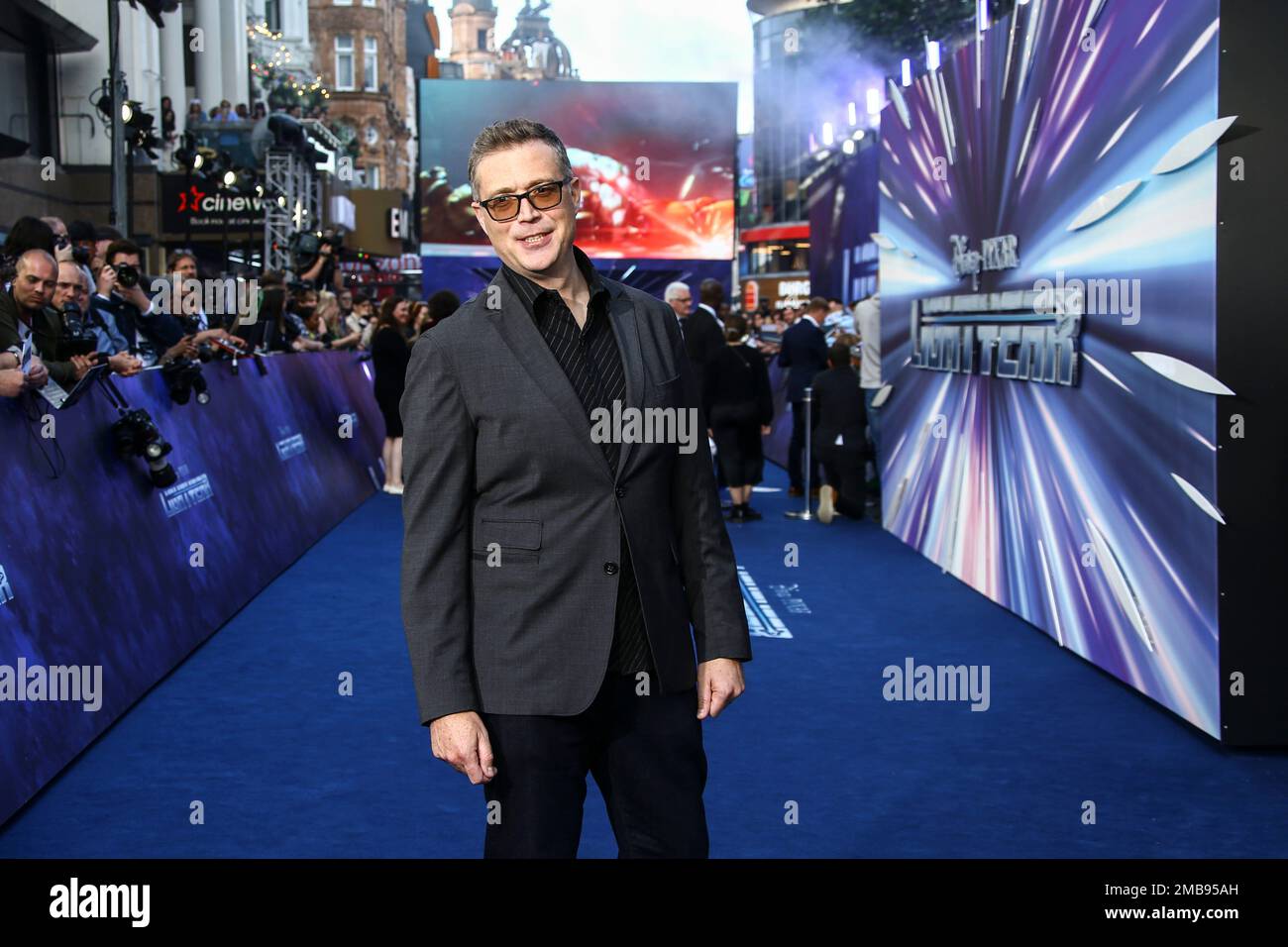 Director Angus MacLane poses for photographers upon arrival for the ...