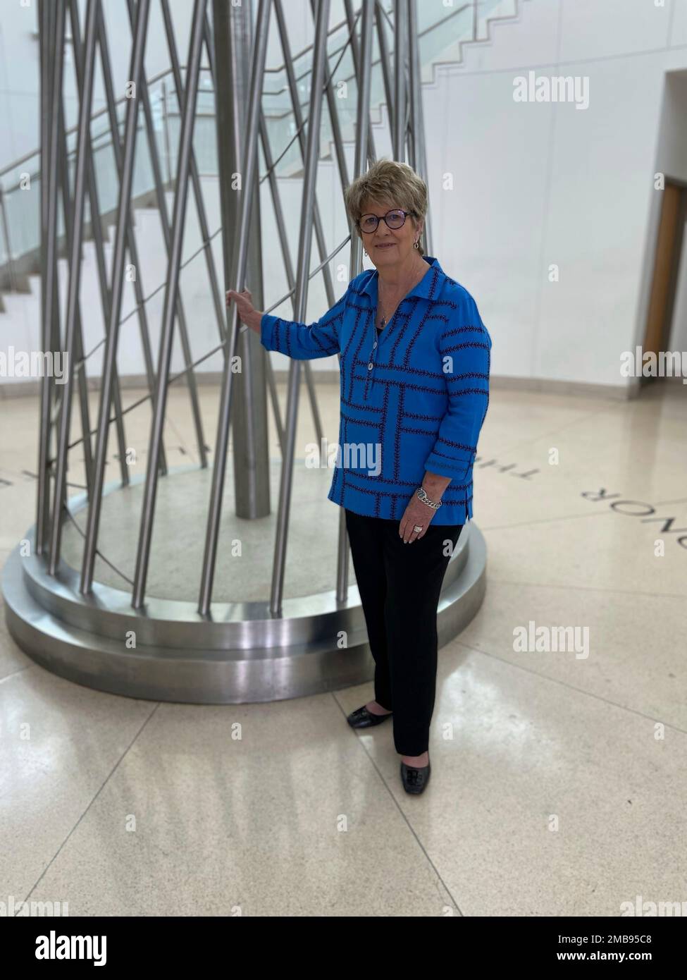 Marsha Sharp poses at the Women's Basketball Hall of Fame in Knoxville ...