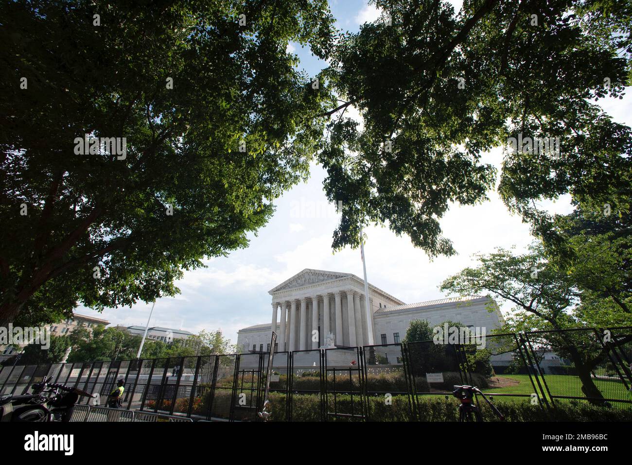 The U.S. Supreme Court is seen in Washington, Monday, June 13, 2022 ...