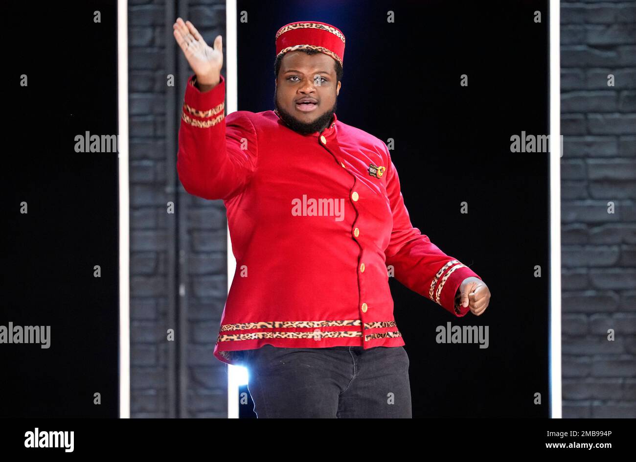 Jaquel Spivey from "A Strange Loop" performs at the 75th annual Tony ...