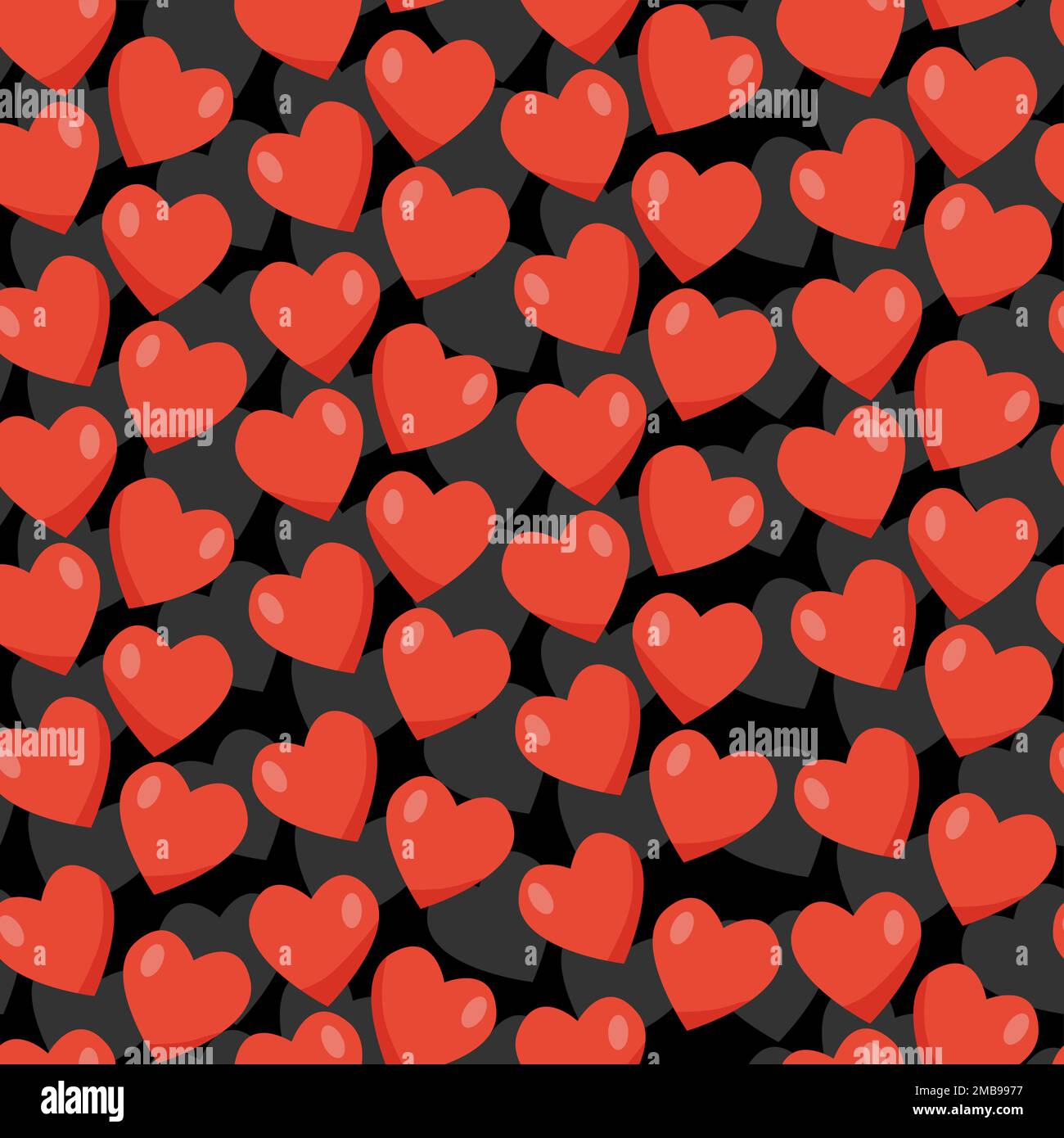 Romantic seamless background Stock Vector Images - Alamy