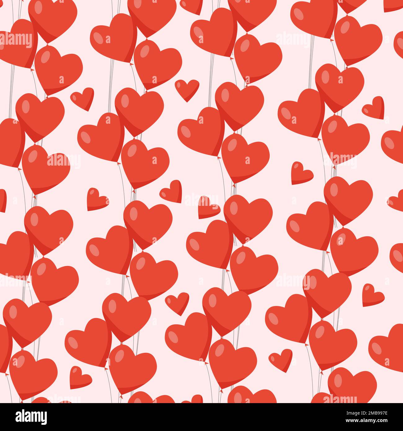 Romantic seamless background Stock Vector Images - Alamy