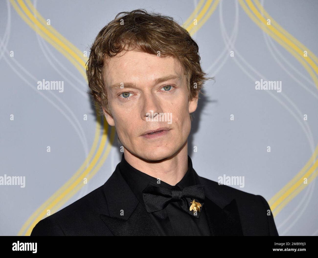 Alfie Allen arrives at the 75th annual Tony Awards on Sunday, June 12 ...