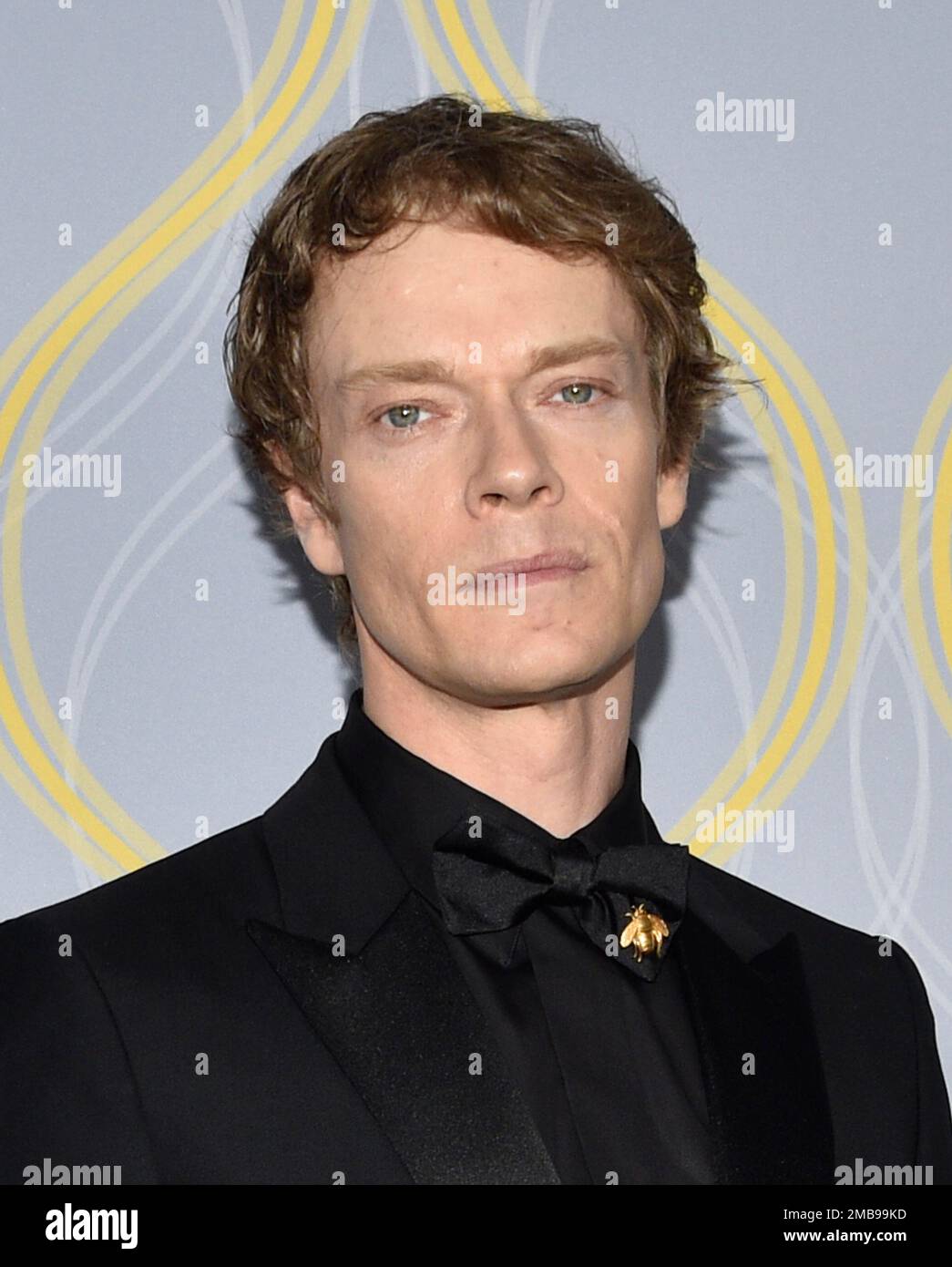 Alfie Allen arrives at the 75th annual Tony Awards on Sunday, June 12 ...