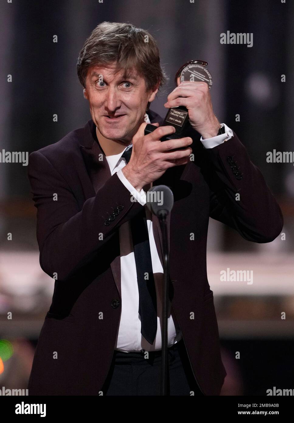 Simon Hale accepts the award for best orchestrations for "Girl From the ...