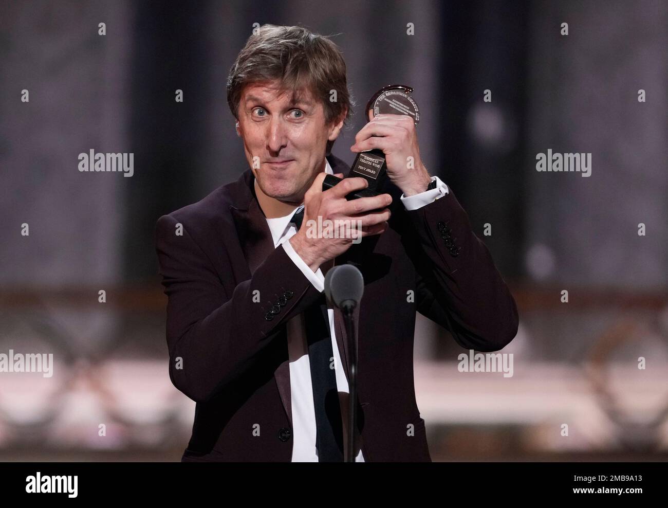 Simon Hale accepts the award for best orchestrations for "Girl From the ...