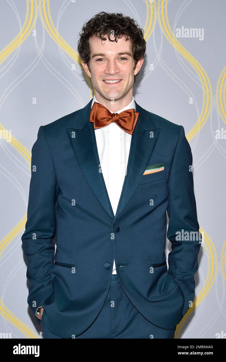 A.J. Shively arrives at the 75th annual Tony Awards on Sunday, June 12 ...