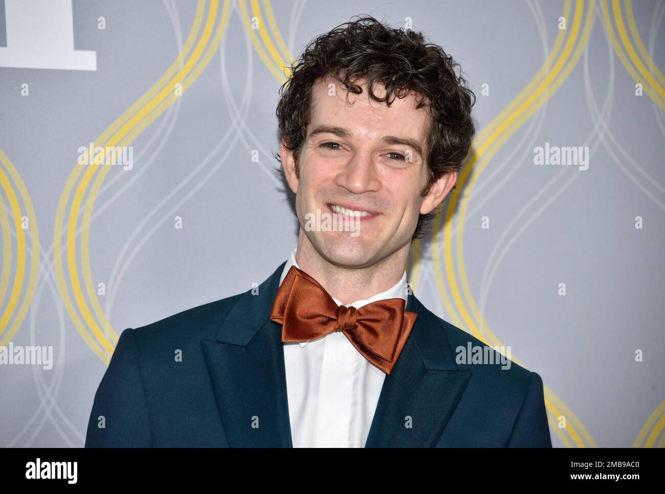 A.J. Shively arrives at the 75th annual Tony Awards on Sunday, June 12 ...