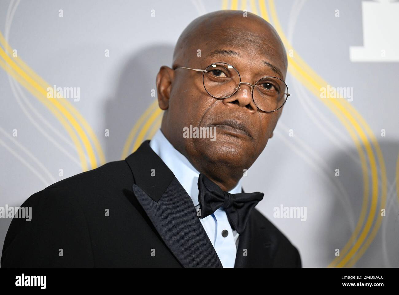 Samuel L. Jackson arrives at the 75th annual Tony Awards on Sunday ...