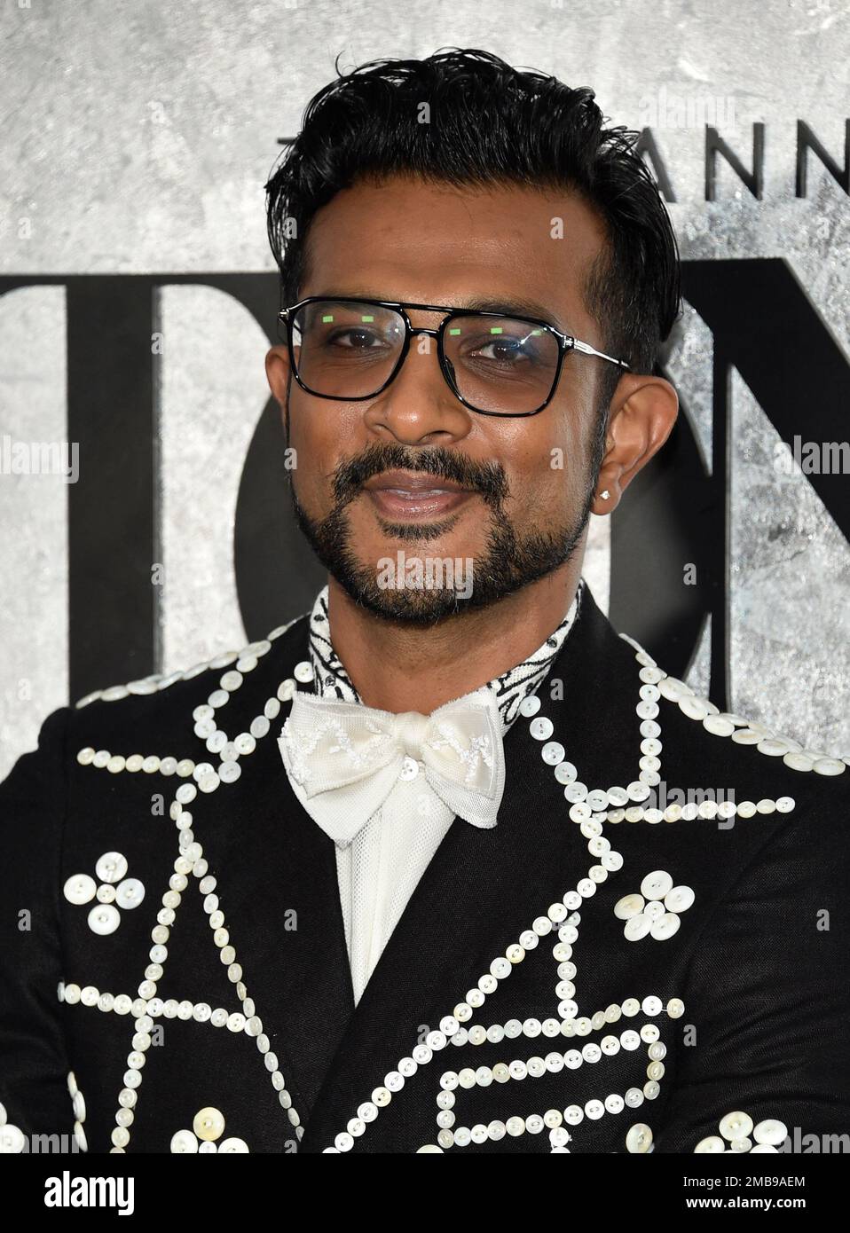 Utkarsh Ambudkar arrives at the 75th annual Tony Awards on Sunday, June ...