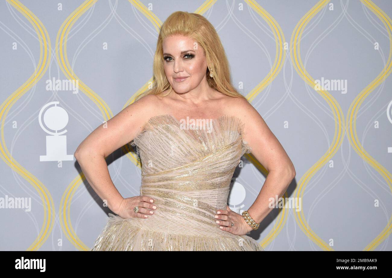 Jennifer Simard arrives at the 75th annual Tony Awards on Sunday, June ...
