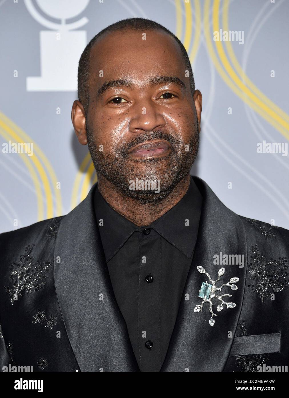 Emilio Sosa arrives at the 75th annual Tony Awards on Sunday, June 12 ...