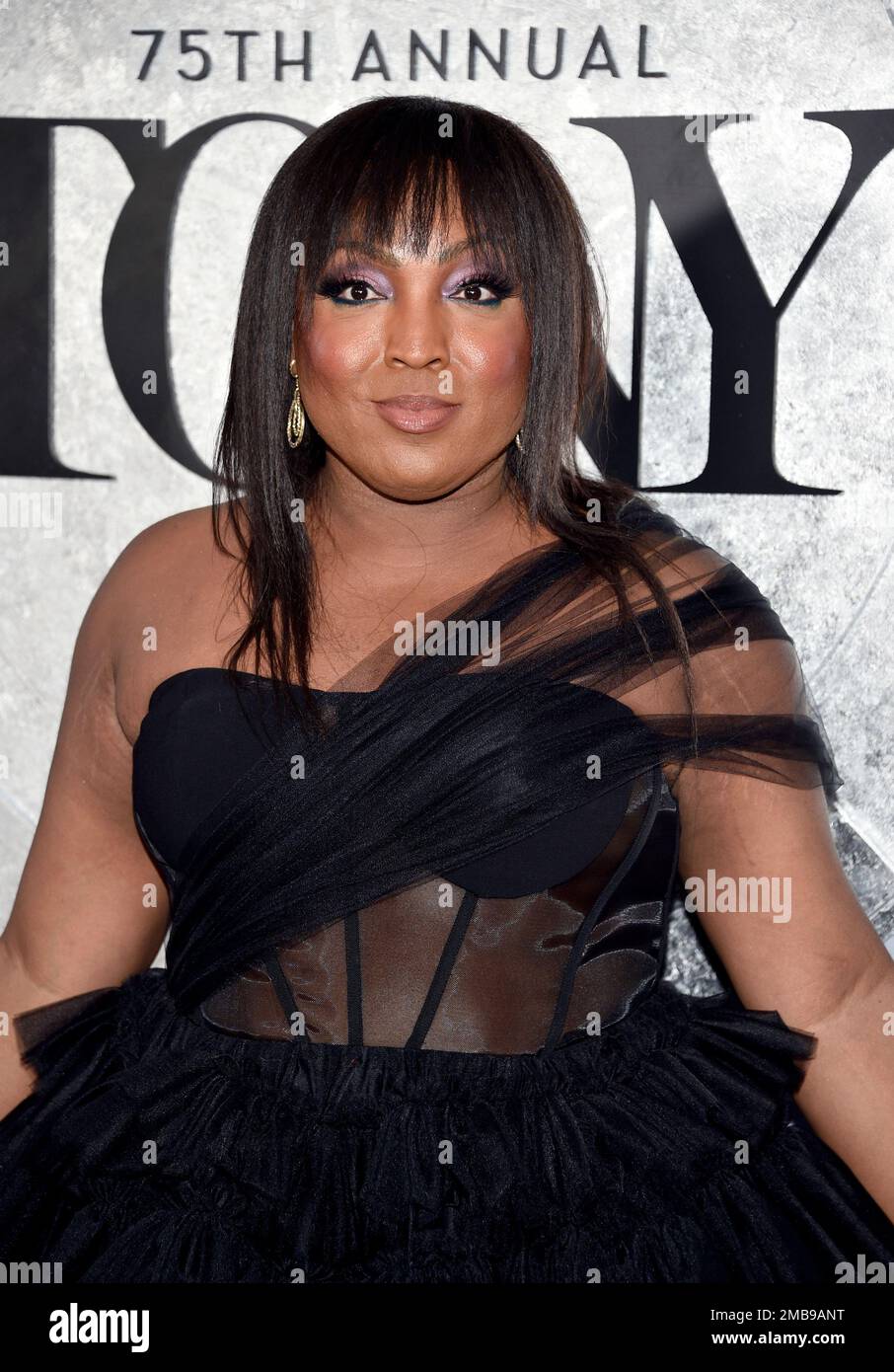 L Morgan Lee arrives at the 75th annual Tony Awards on Sunday, June 12 ...