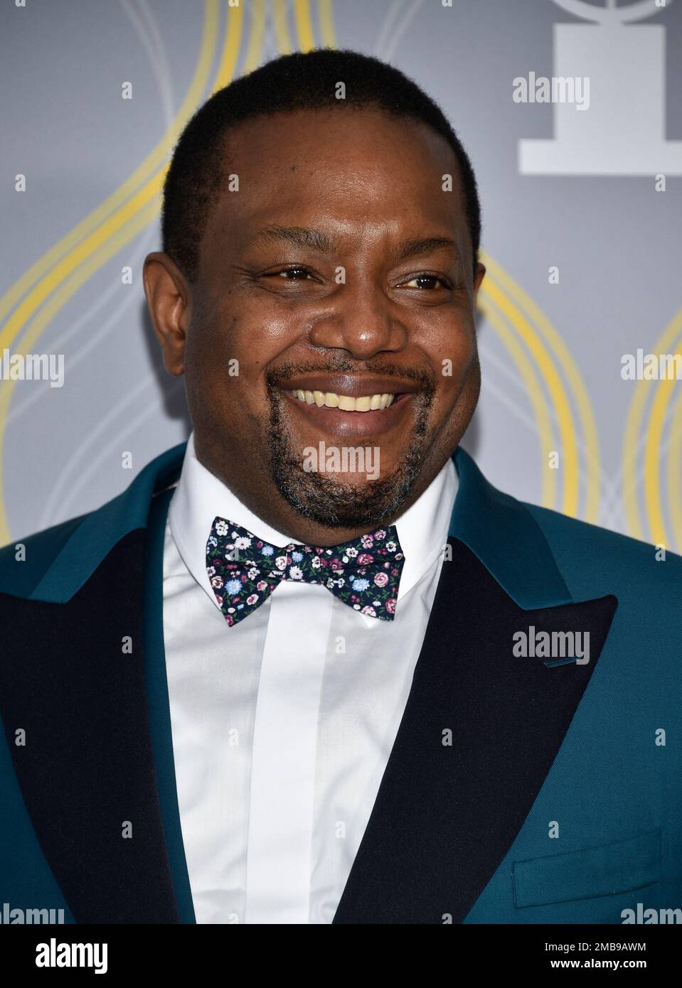 John-Andrew Morrison arrives at the 75th annual Tony Awards on Sunday ...