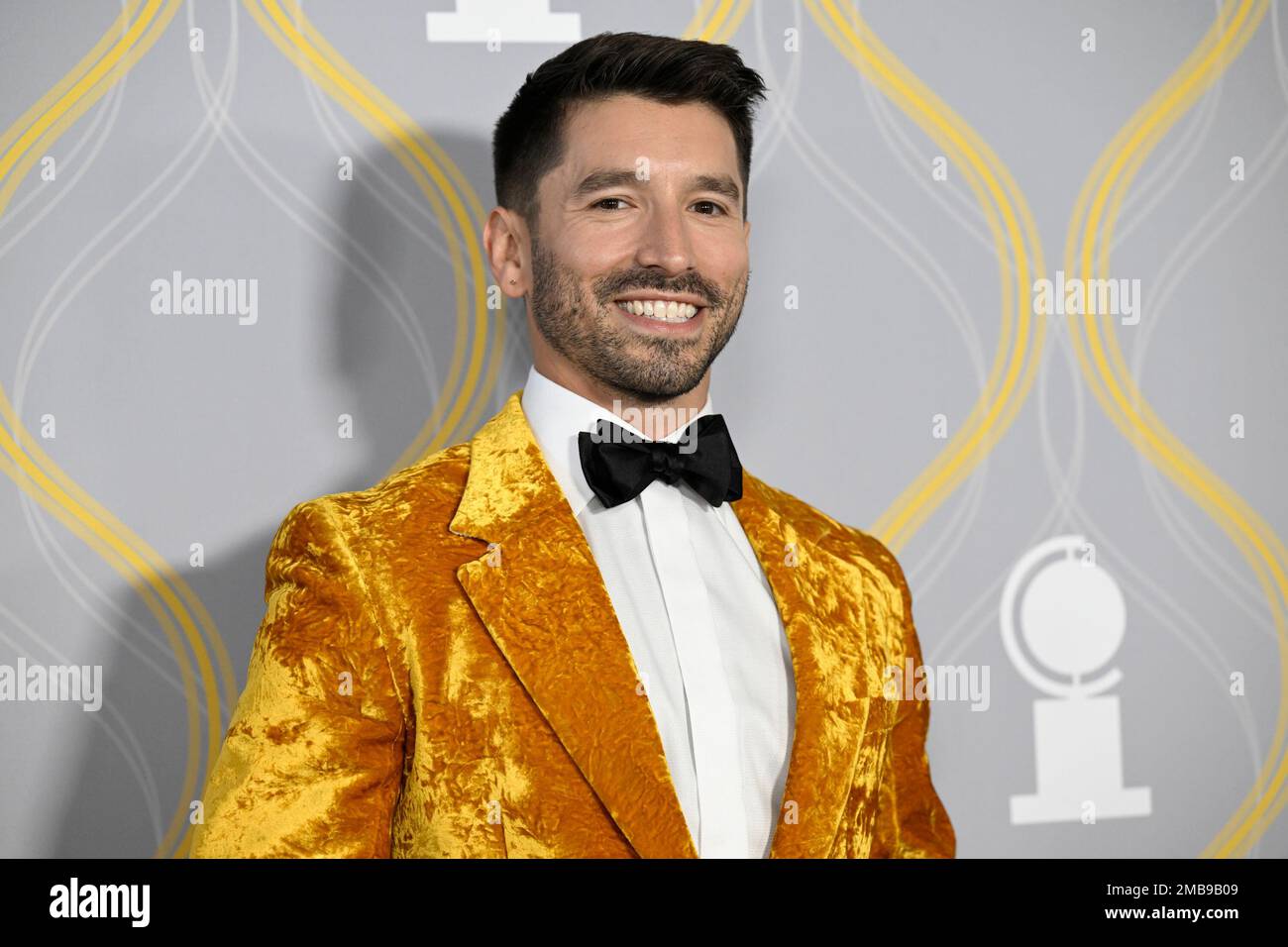 Ian Paget arrives at the 75th annual Tony Awards on Sunday, June 12 ...