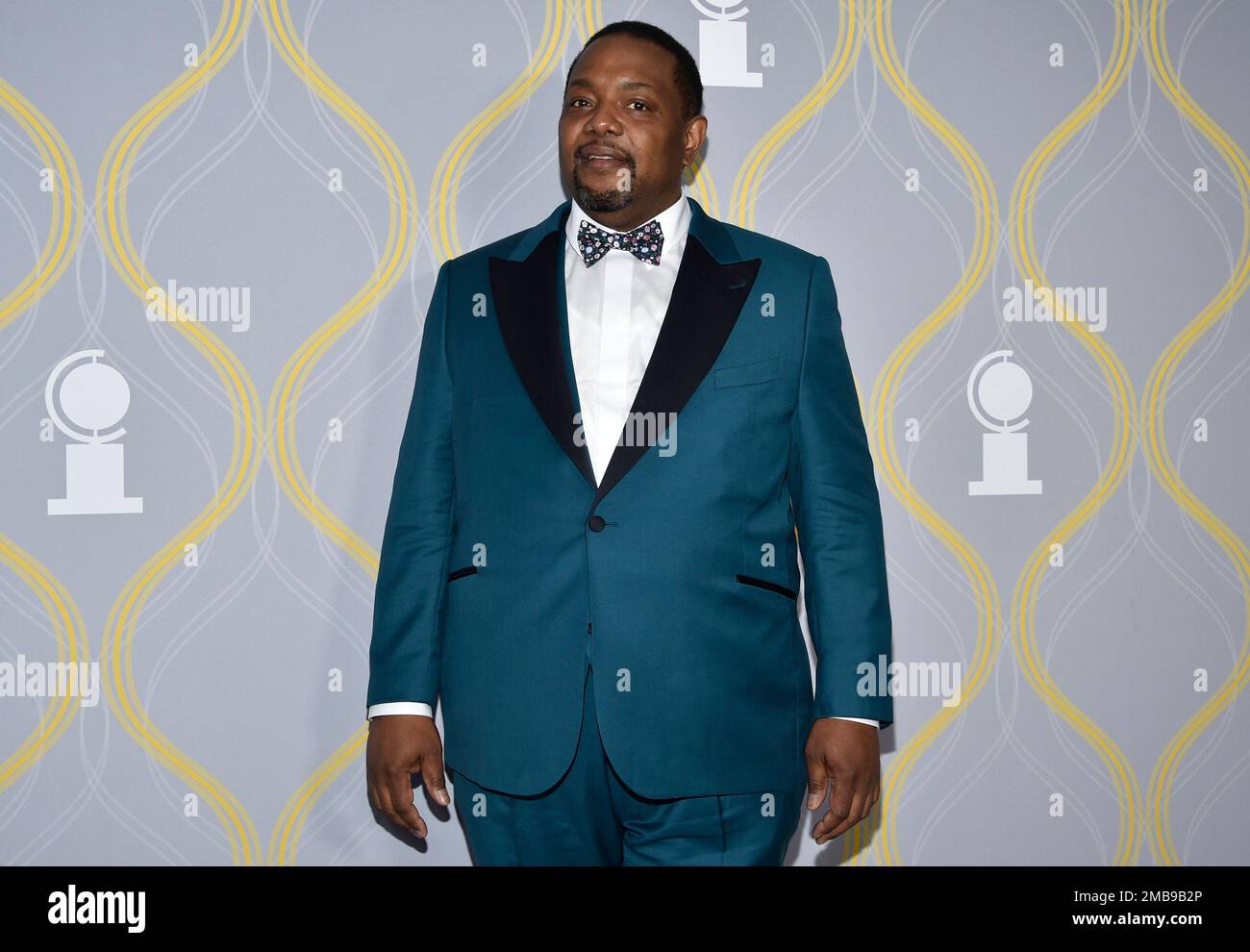 John-Andrew Morrison arrives at the 75th annual Tony Awards on Sunday ...