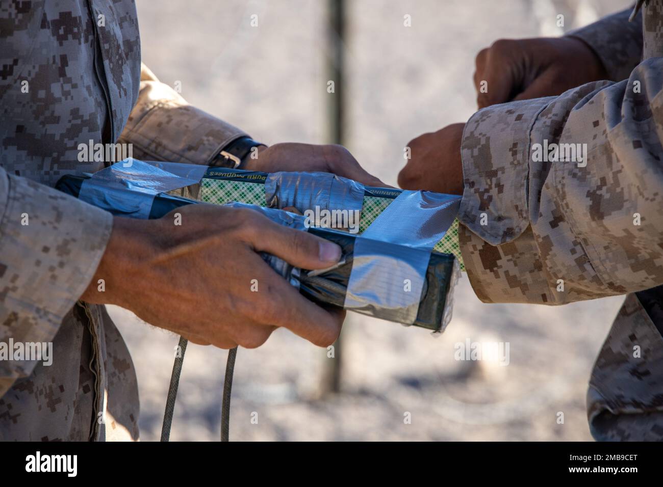 Mine clearing line charges hi-res stock photography and images - Alamy