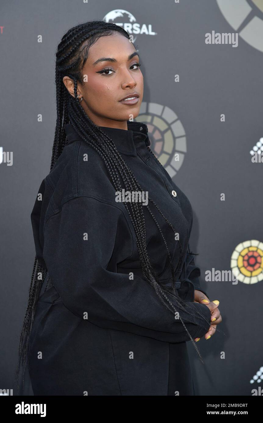 Aida Osman arrives at the Charlize Theron Africa Outreach Project 2022 ...