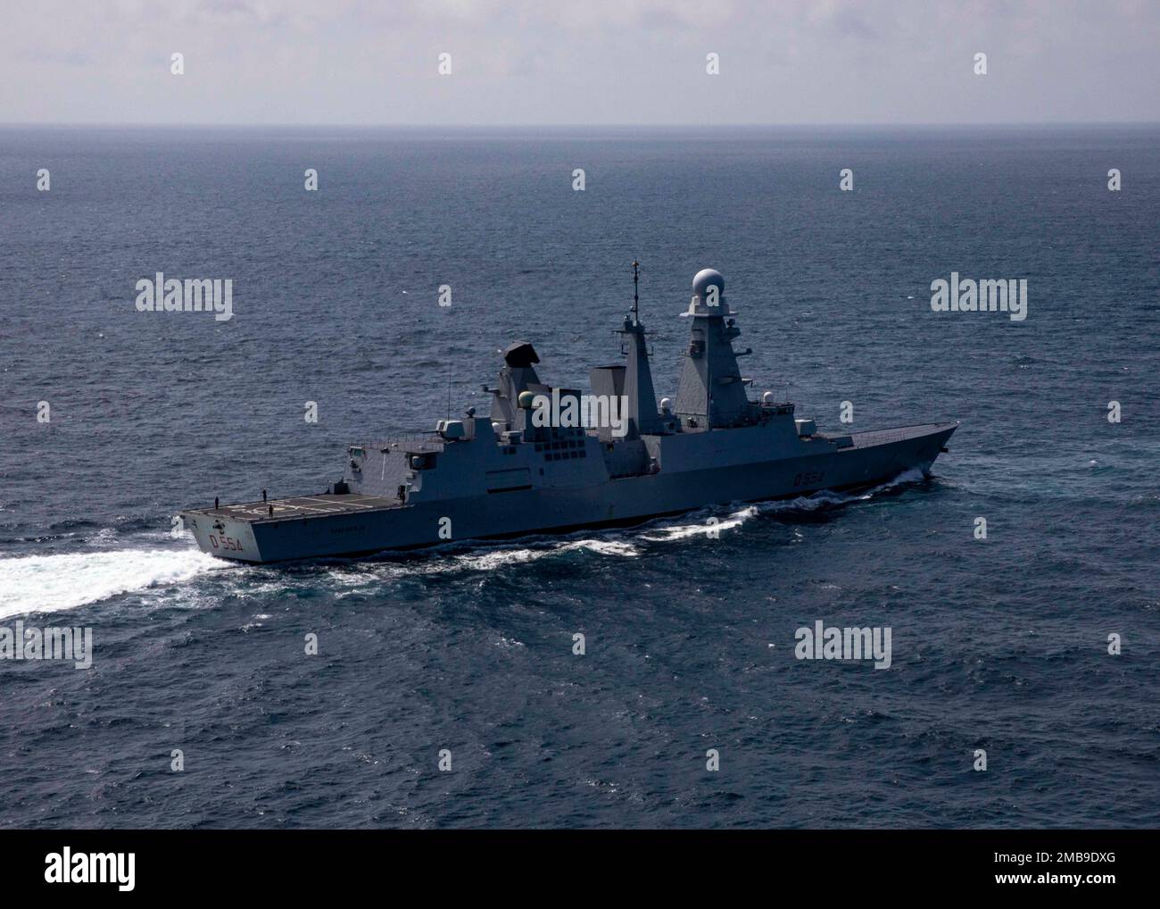 220613-N-MW880-1340 The Italian navy destroyer ITS Caio Duilio (D 554 ...