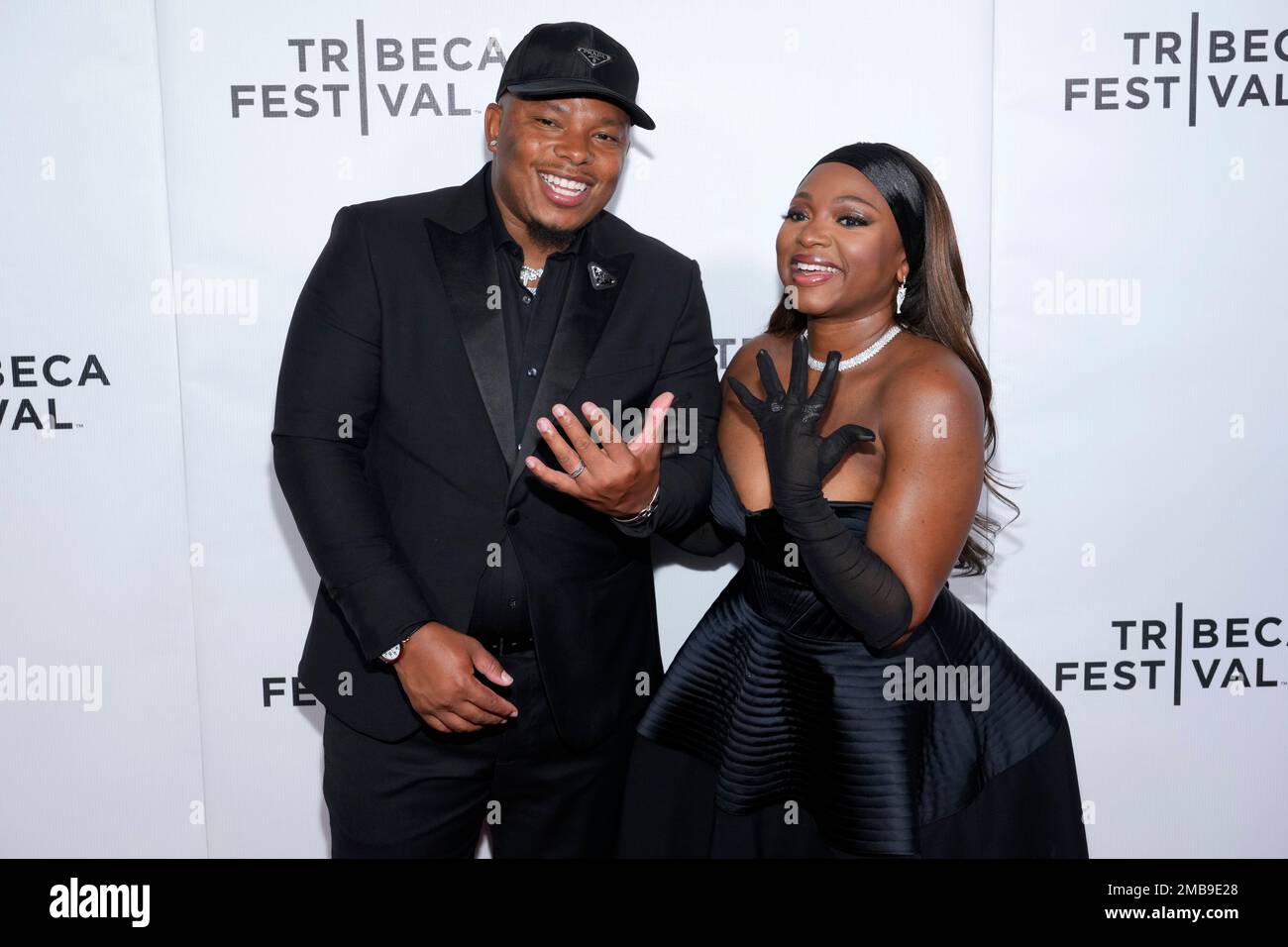 Xavier "Two" Lewis and Amanda Seyfried attend the premiere of "88" at ...