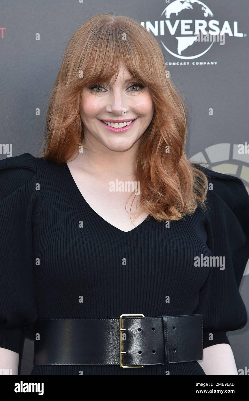 Bryce Dallas Howard arrives at the Charlize Theron Africa Outreach ...