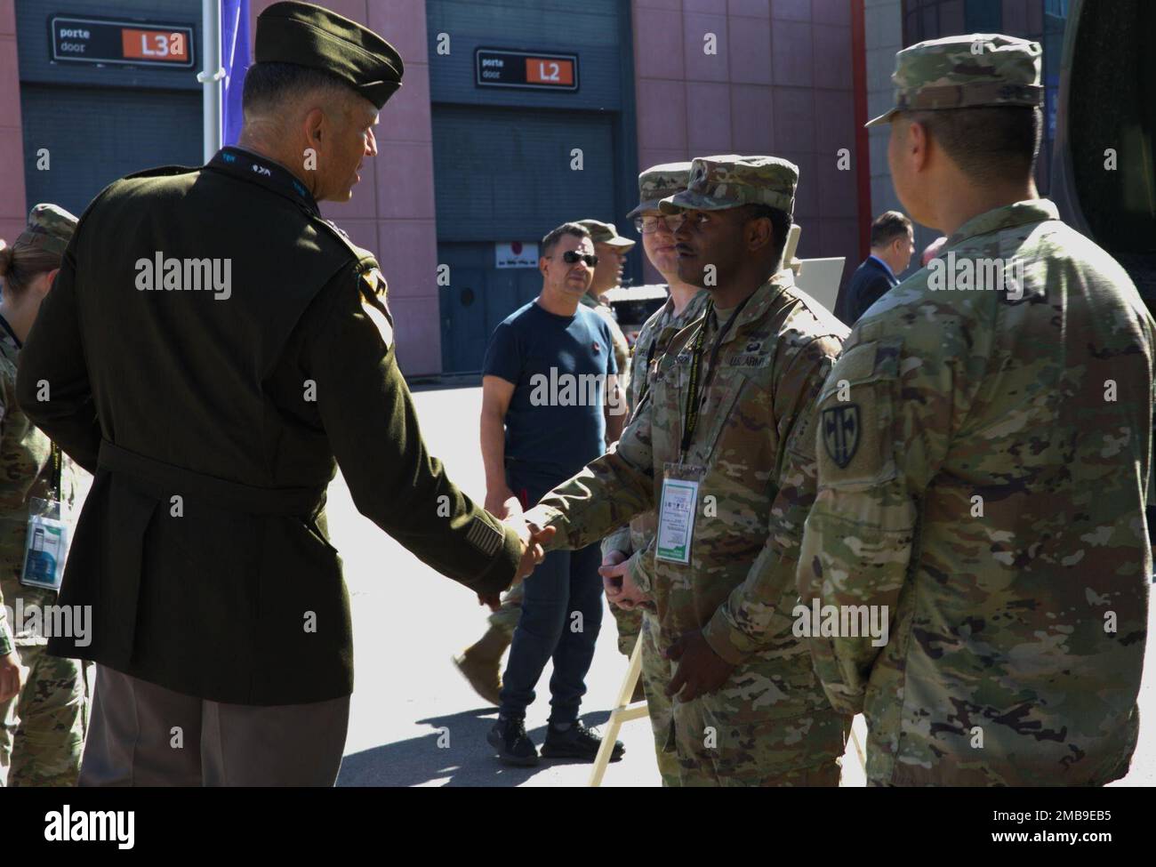 Maj. General Peter Andrysiak, Commander of U.S Army Europe and Africa ...