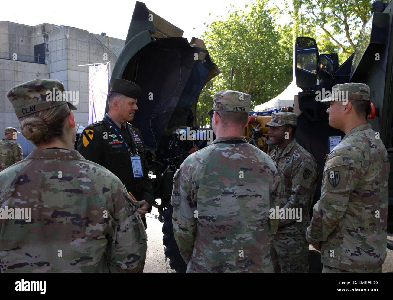 Spc. Talik Jackson, a wheeled vehicle mechanic assigned to the 18th ...