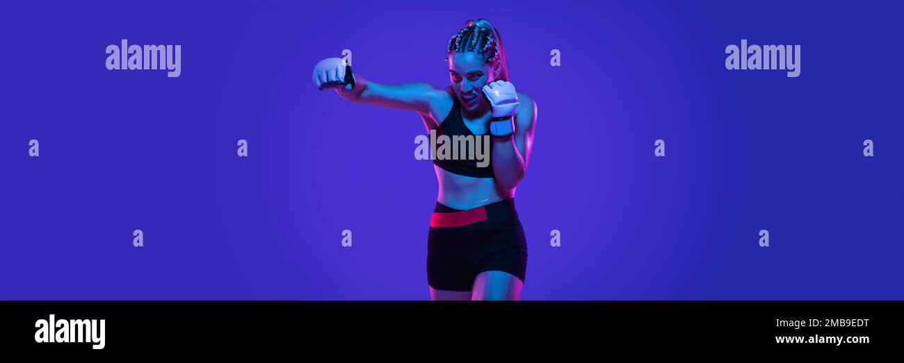 Mma cage banner hi-res stock photography and images - Alamy