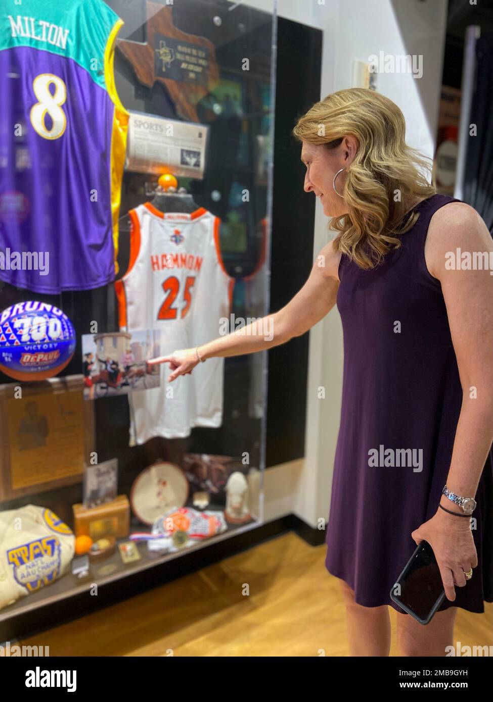 Debbie Antonelli, a 2022 inductee into the Women's Basketball Hall of ...