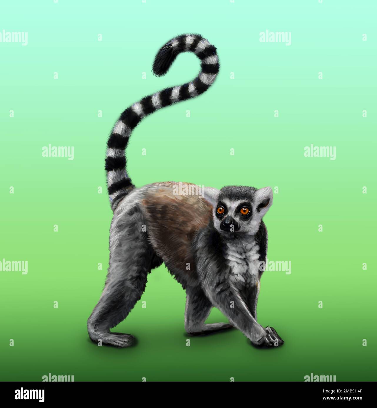 African animal painting hi-res stock photography and images - Alamy