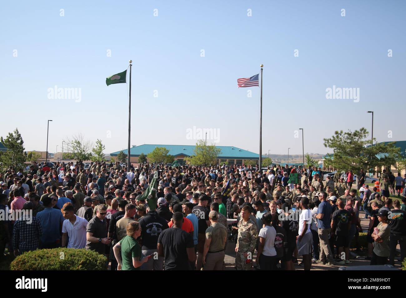 Soldiers assigned to 10th Special Forces Group (Airborne) gather for ...
