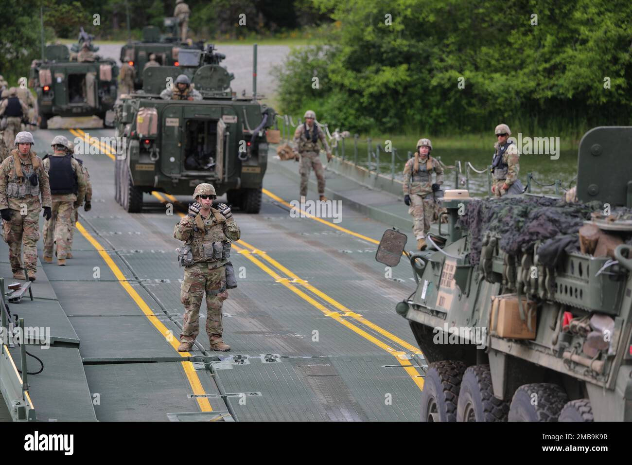 The 2nd Stryker Brigade Combat Team, 2nd Infantry Division safely reach ...
