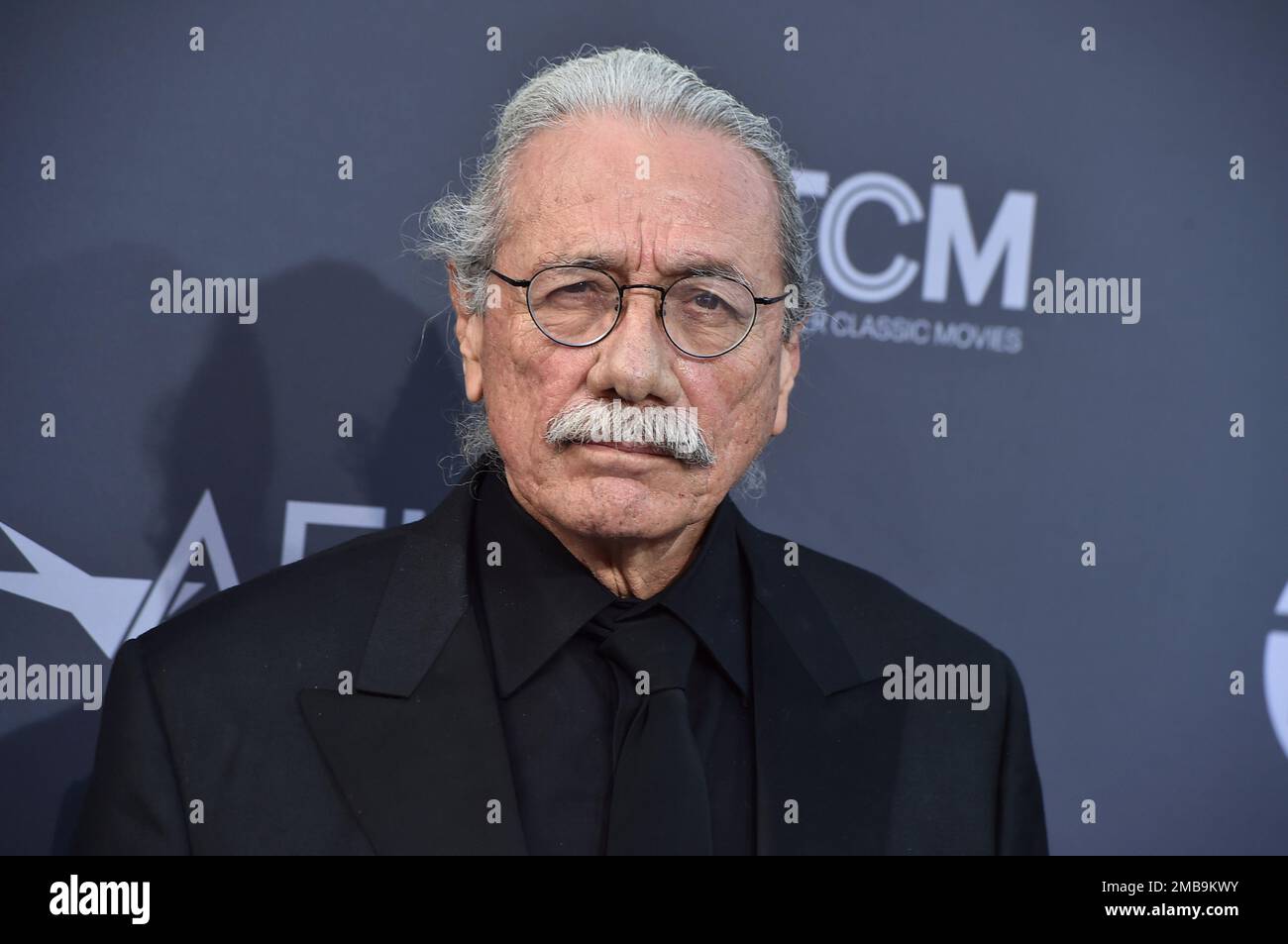 Edward James Olmos arrives at the 48th AFI Life Achievement Award ...