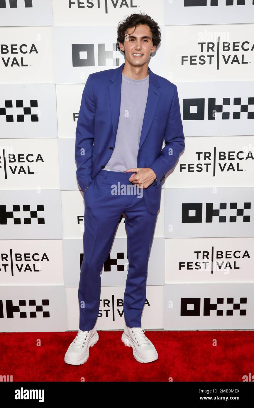 Actor Jacob Ward attends the premiere for "Somewhere in Queens" at the ...