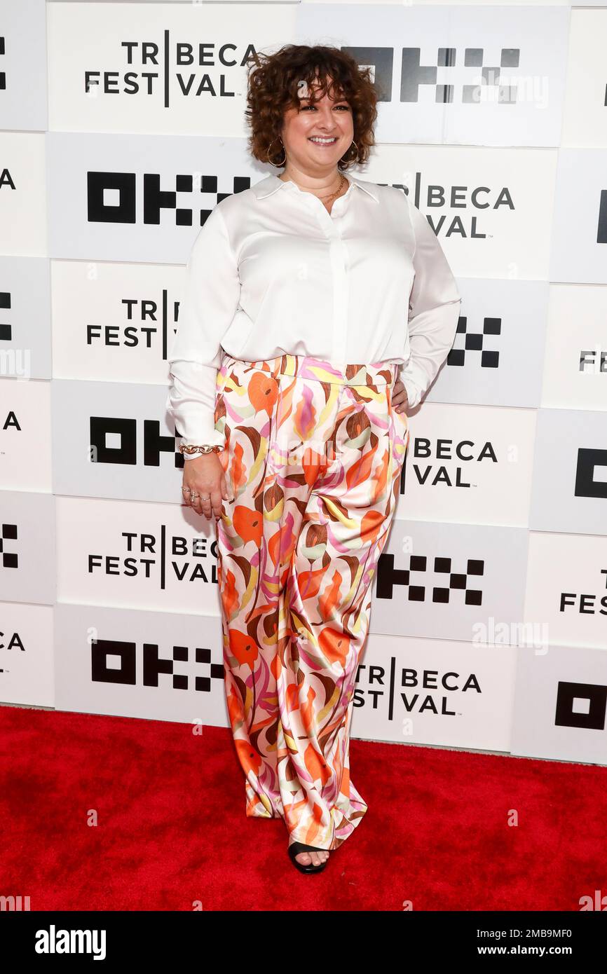 Actor Dierdre Friel attends the premiere for "Somewhere in Queens" at ...