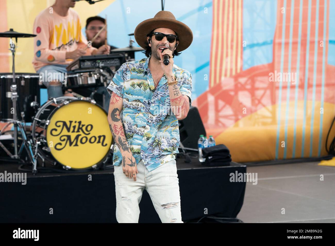 Niko Moon performs during CMA Fest 2022 on Friday, June 10, 2022, at ...