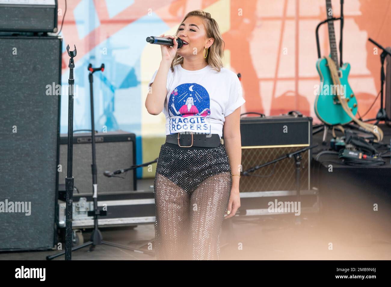 Maddie Font of Maddie & Tae performs during CMA Fest 2022 on Friday ... Maddie Font of Maddie & Tae performs during CMA Fest 2022 on Friday ...