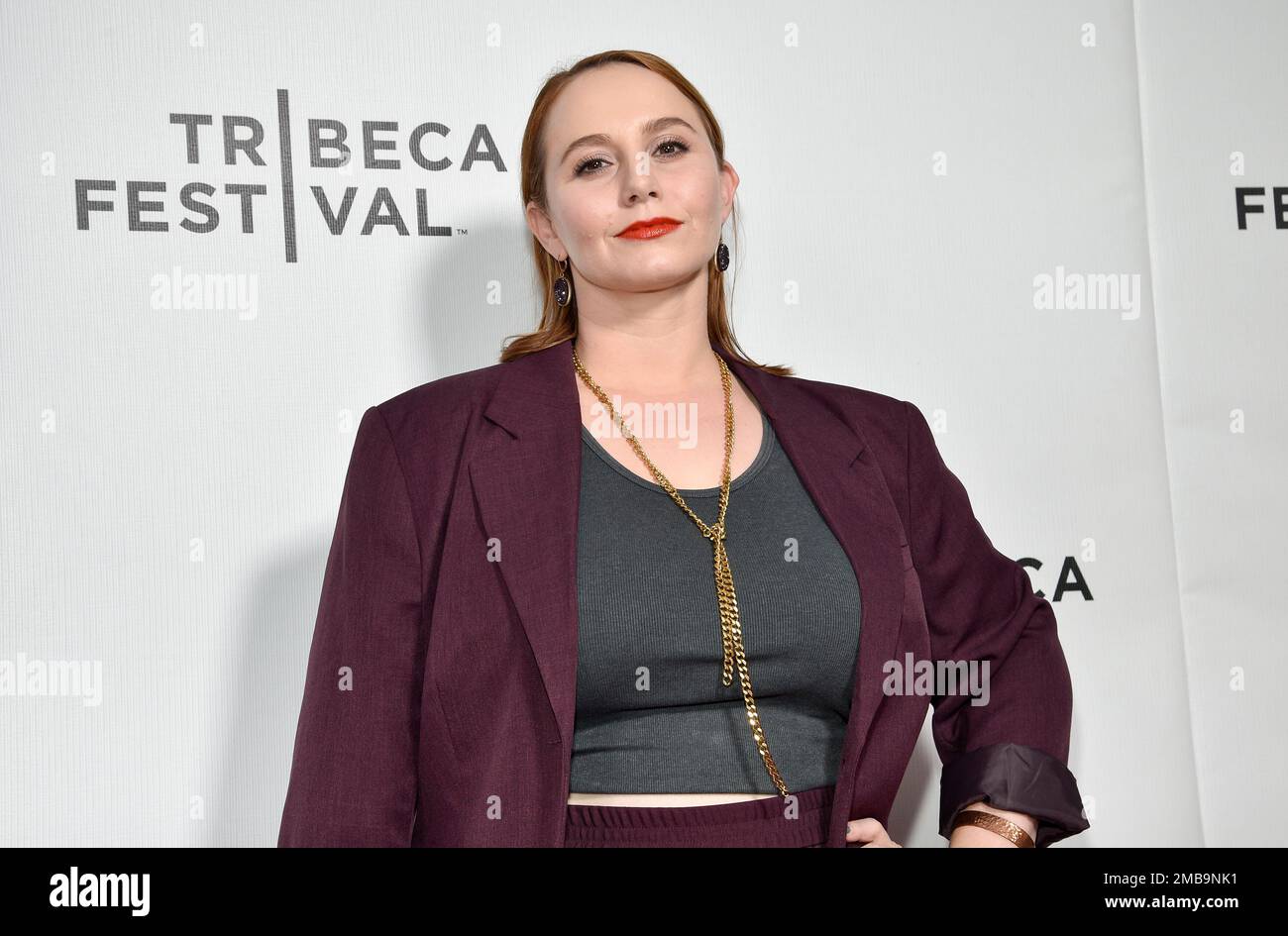 Writer-director Mali Elfman attends the premiere for "Next Exit" at the ...
