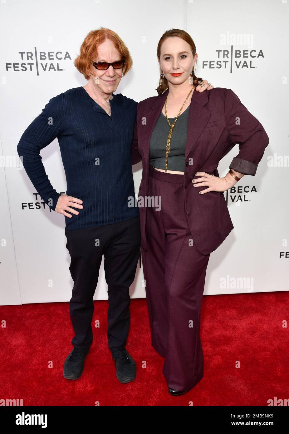Musician Danny Elfman, left, and daughter, writer-director Mali Elfman ...